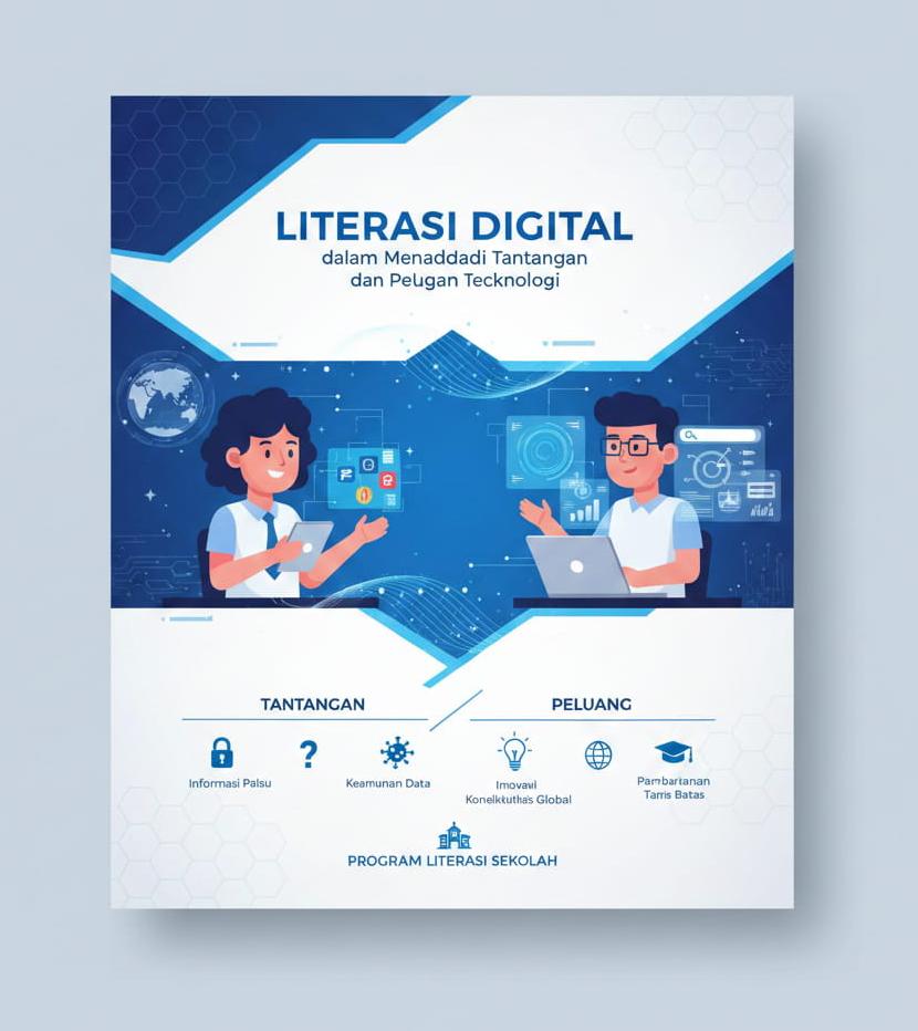 Literasi Digital Dalam Menghadapi Tantangan dan Peluang Teknologi (Oleh: Indra Kurnia Dhuhuri, S ...